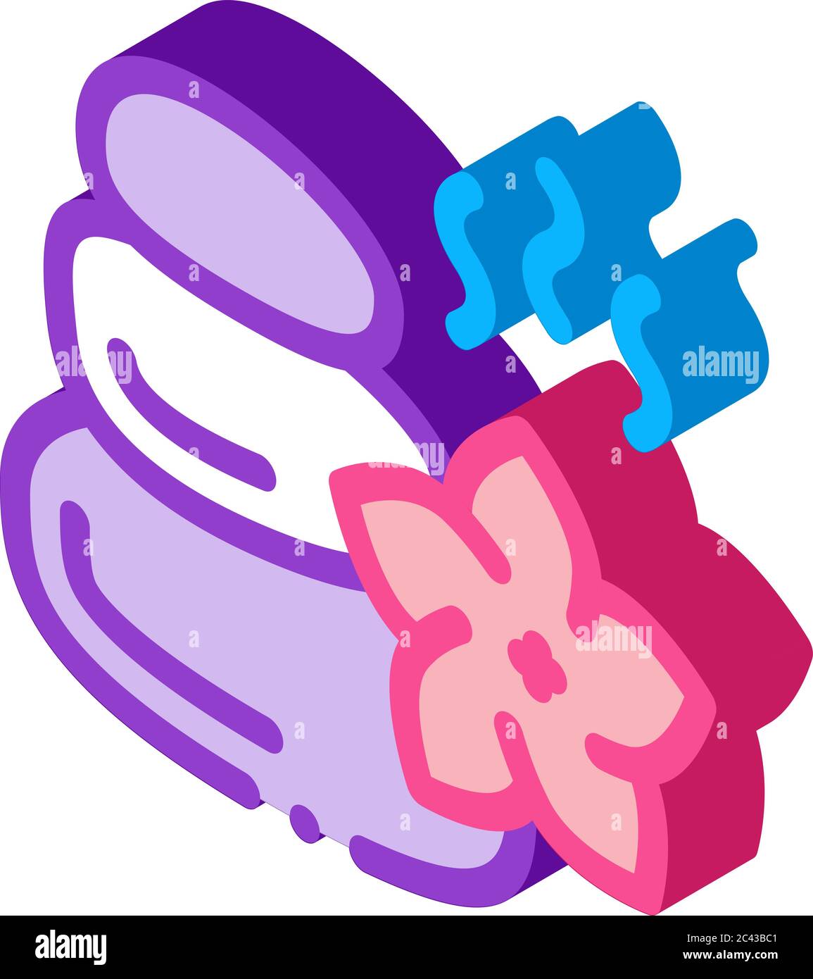 action of miracle stones isometric icon vector illustration Stock ...