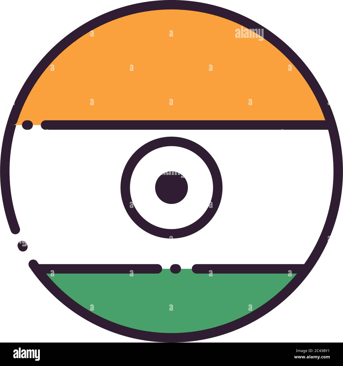 Indian circle fill style icon design, Culture travel india country asia ...