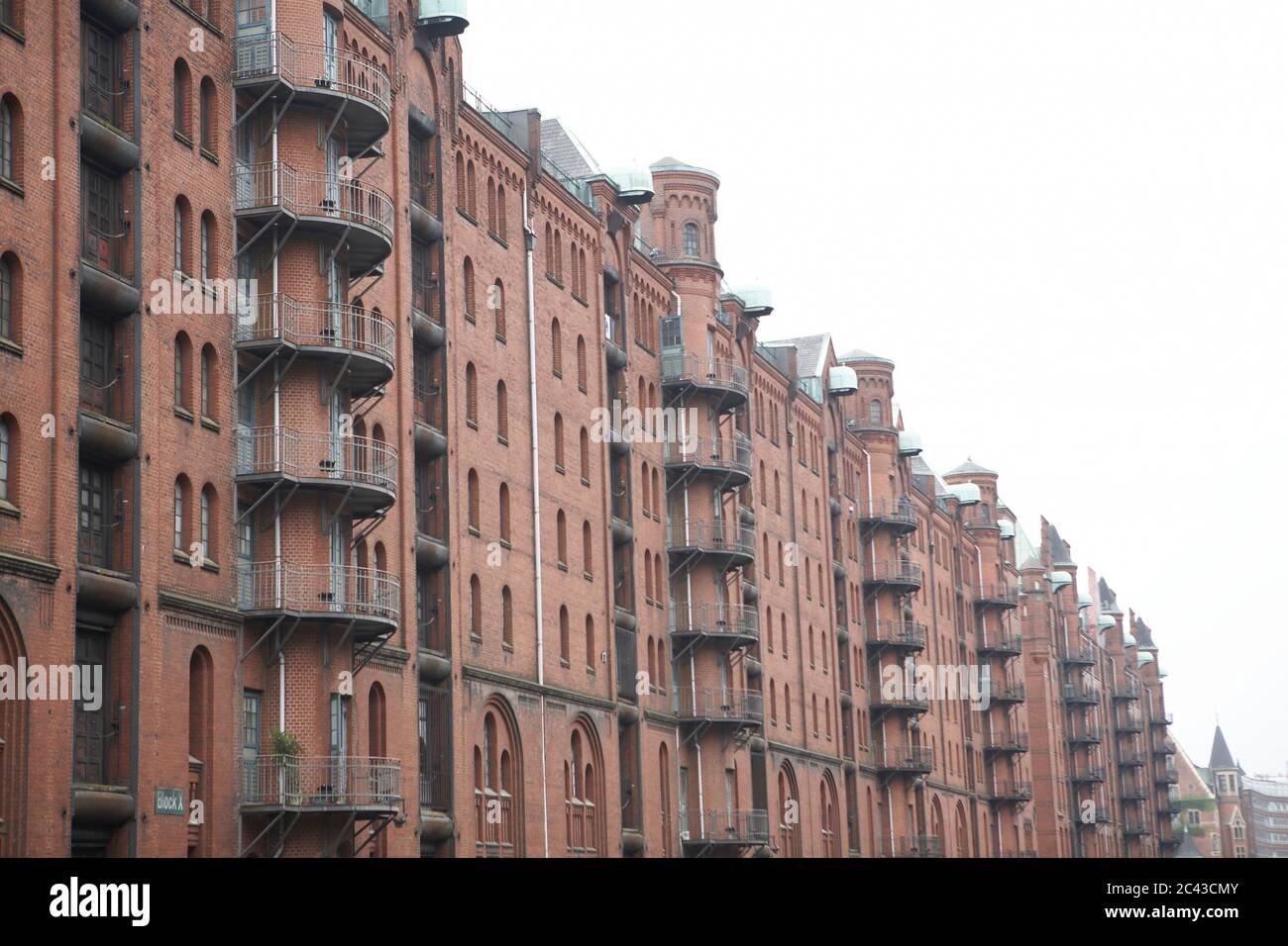 Brick building in the Speicherstadt, Hamburg, Germany Stock Photo - Alamy