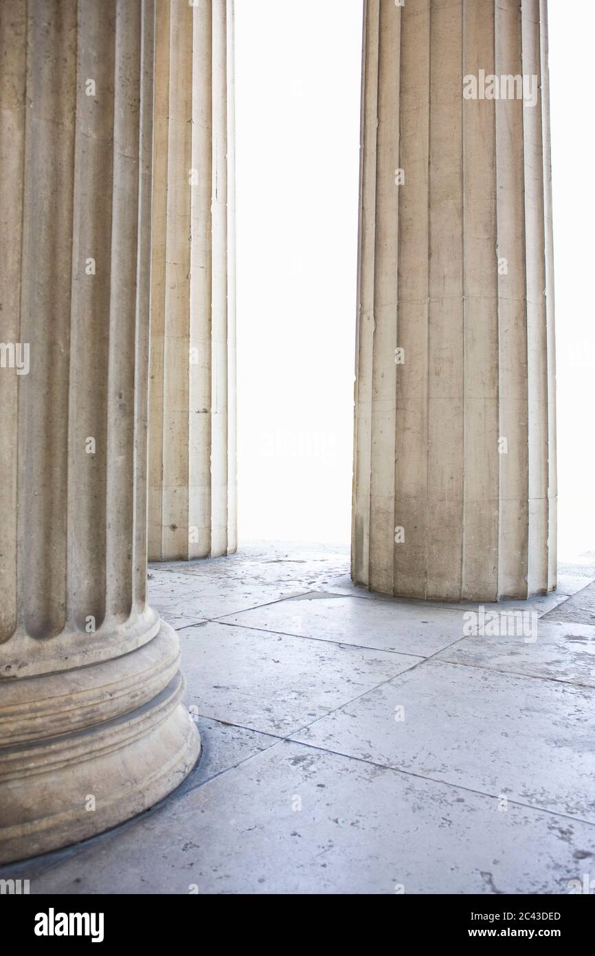 Pillars, Koenigsplatz, Munich, Bavaria, Germany Stock Photo - Alamy