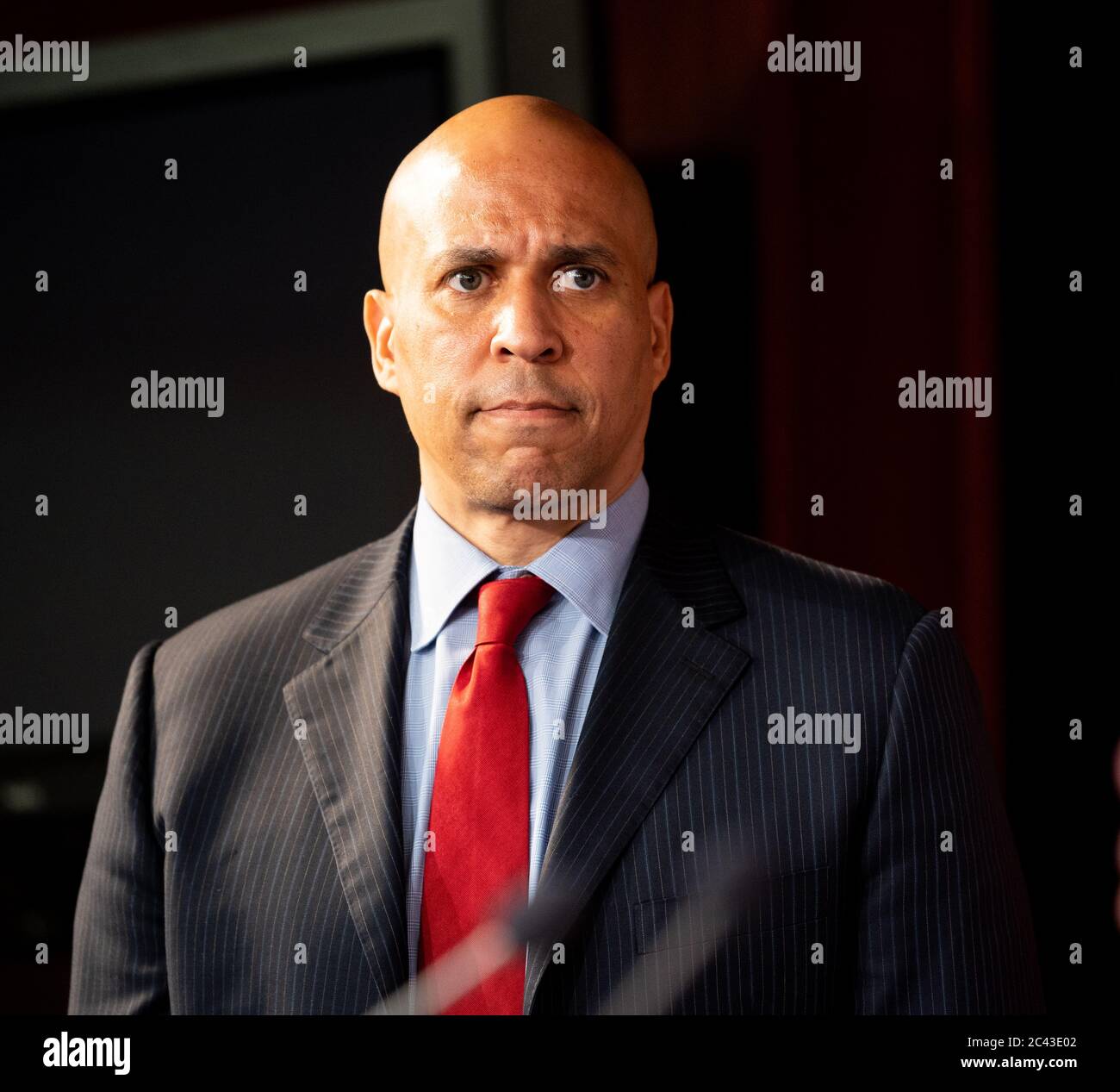 Washington, United States. 23rd June, 2020. Senator Cory Booker (D-NJ ...