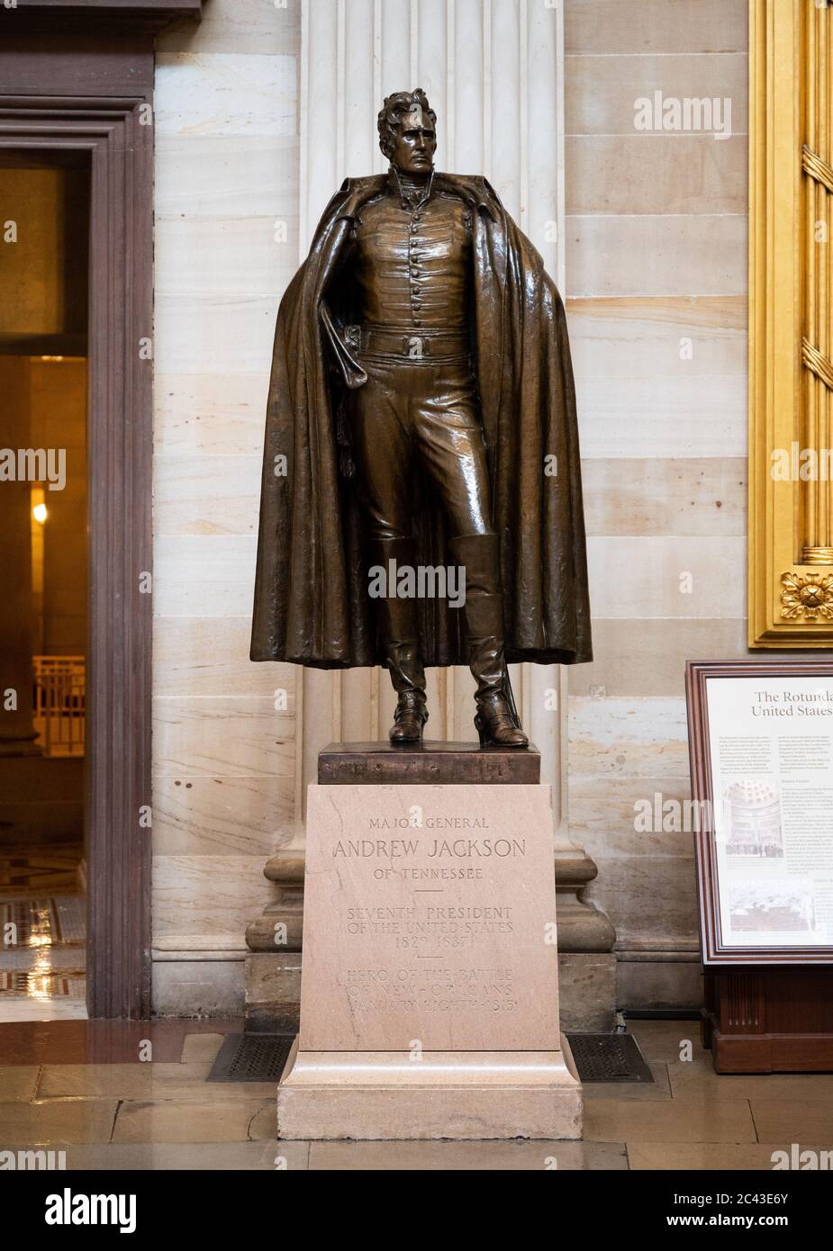 Washington, United States. 23rd June, 2020. A Statue of President ...