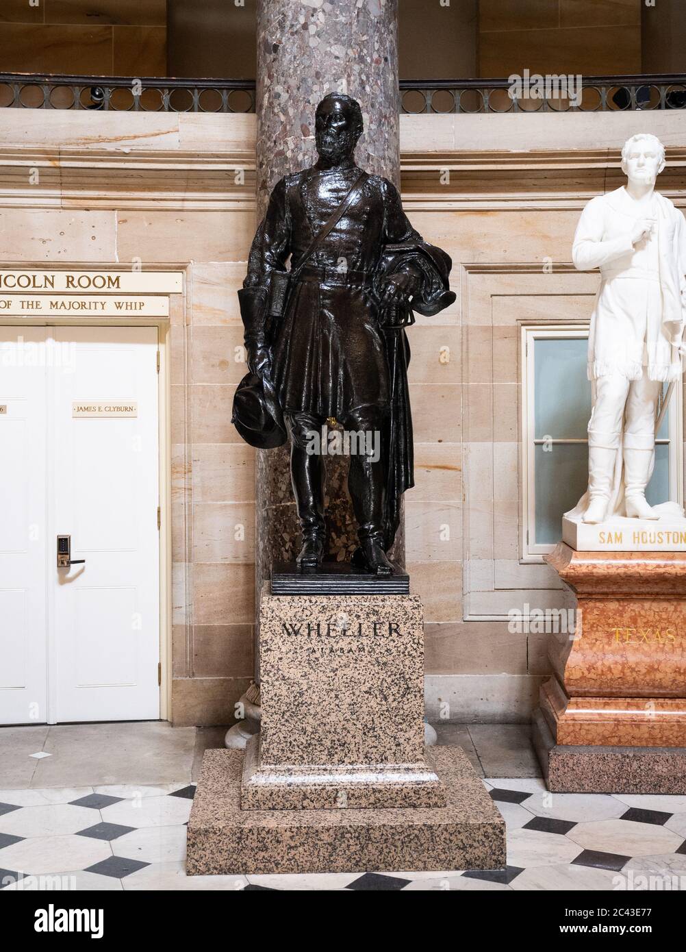 Washington, United States. 23rd June, 2020. Statue placed by the state ...