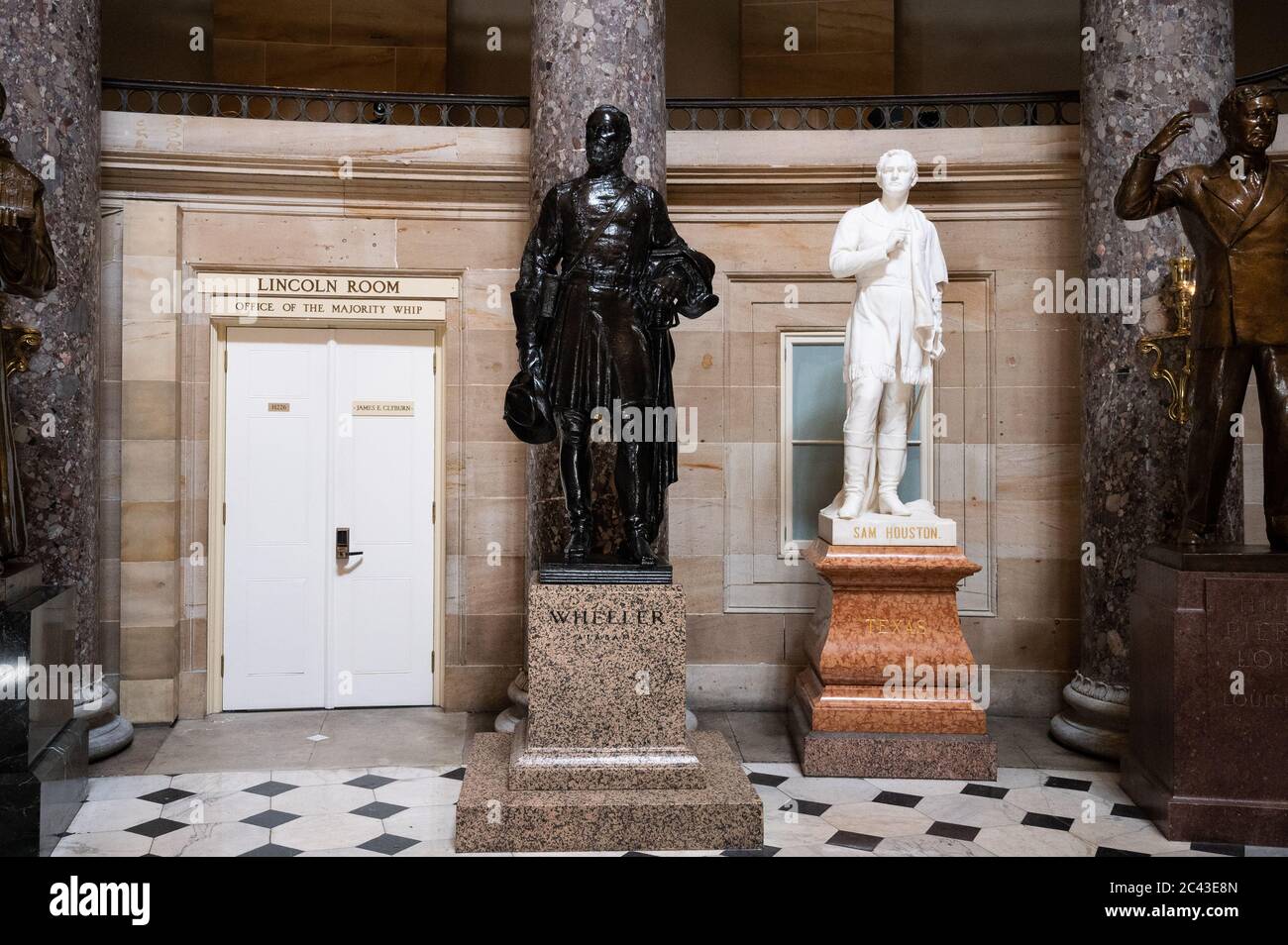 Washington, United States. 23rd June, 2020. Statue placed by the state ...