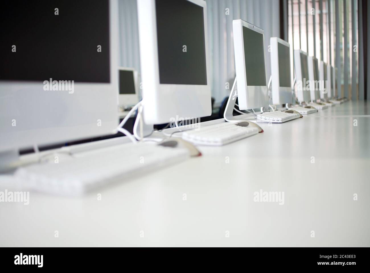 Series of computer screens Stock Photo - Alamy