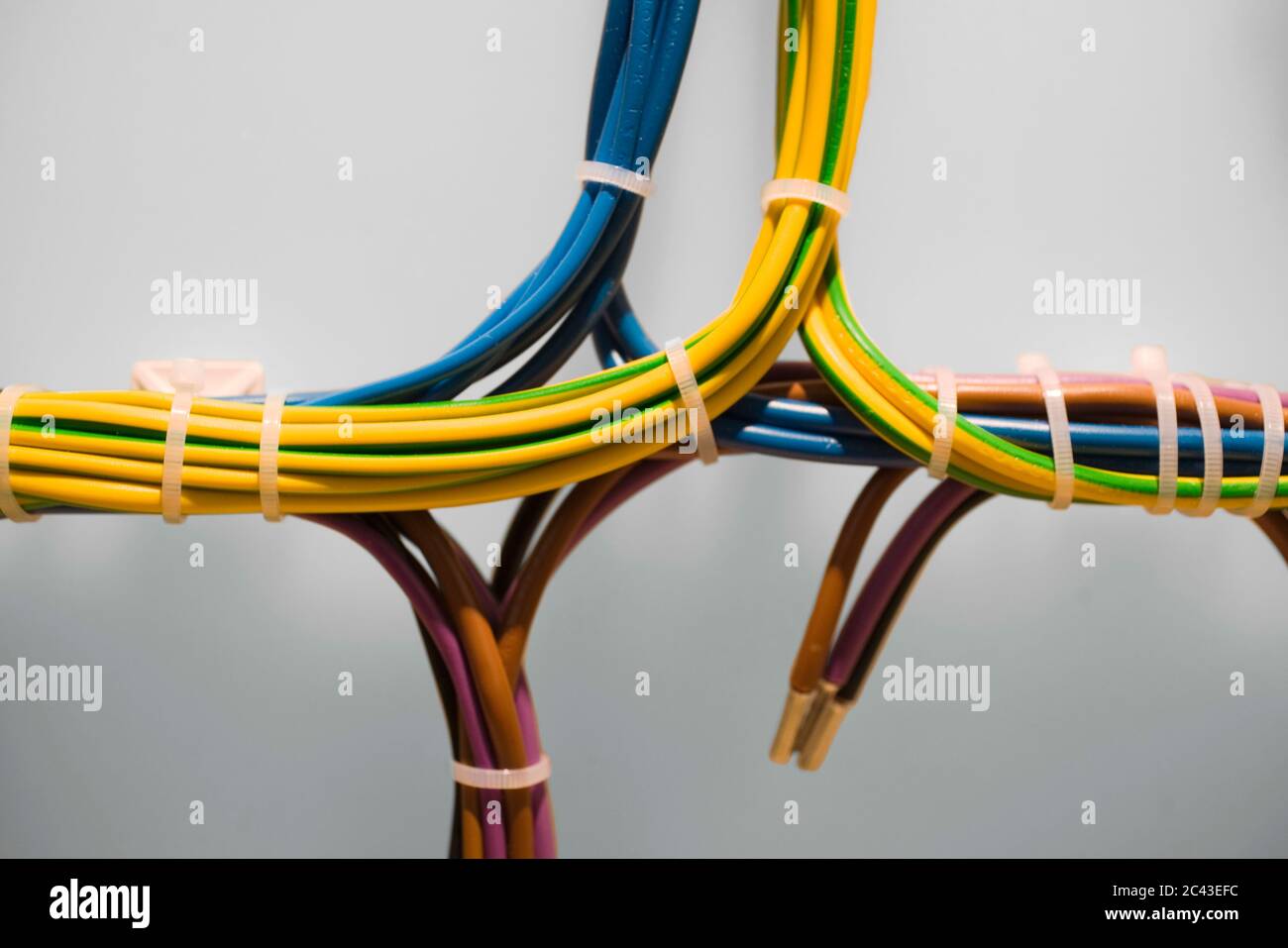 Different colored lines Stock Photo - Alamy