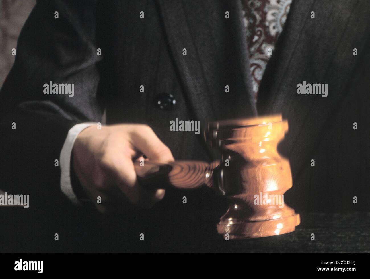 Auctioneer Man Hammer High Resolution Stock Photography and Images - Alamy