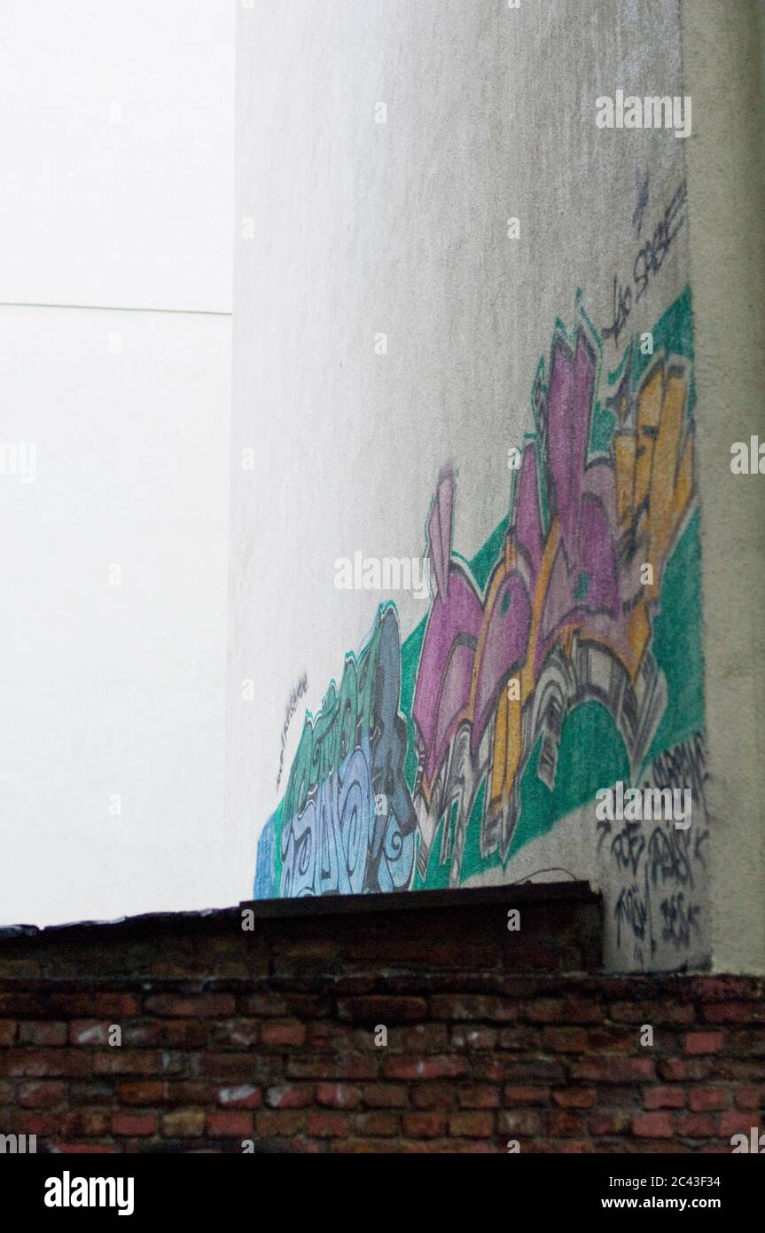 Graffiti on a wall, Berlin, Germany Stock Photo - Alamy