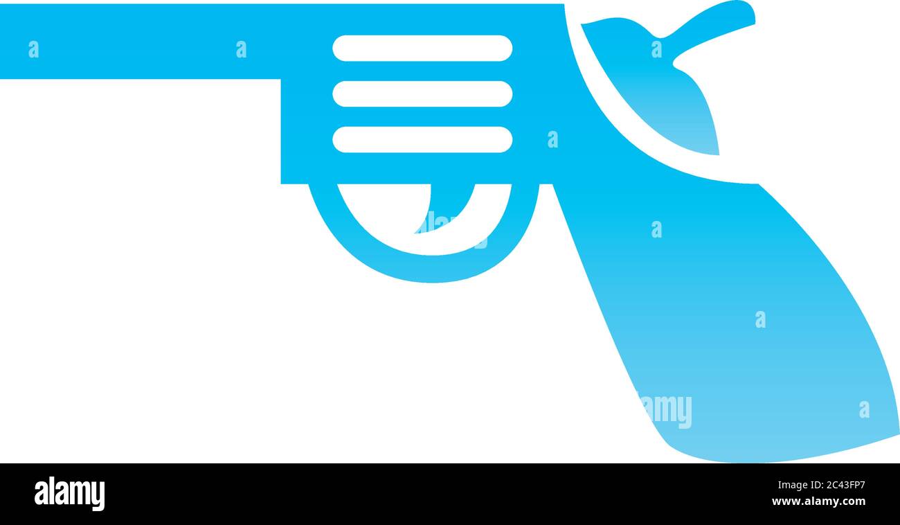 gun gradient style icon design, Military armed forces patriotic ...