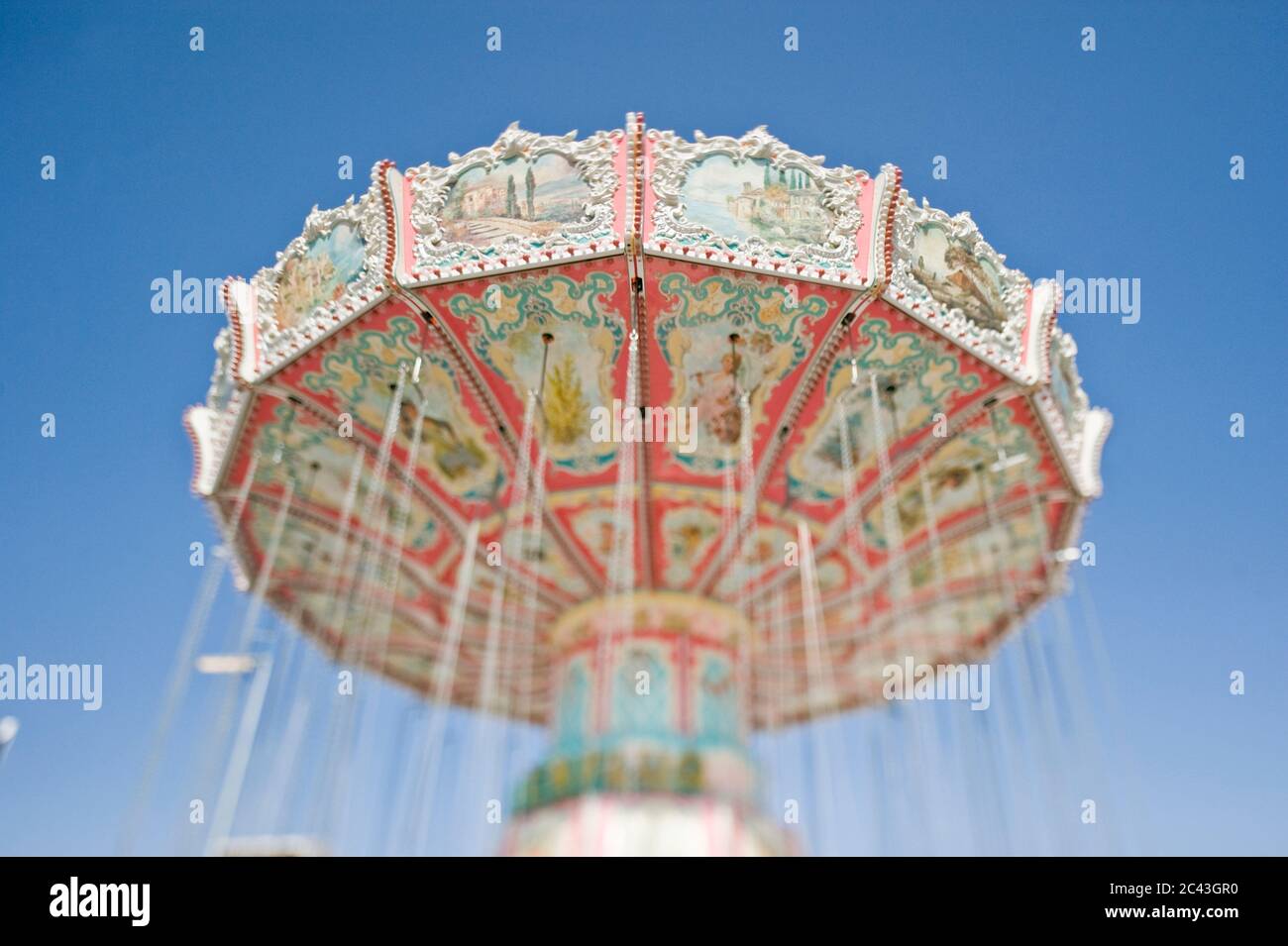 Chain carousel, Munich, Bavaria, Germany Stock Photo - Alamy