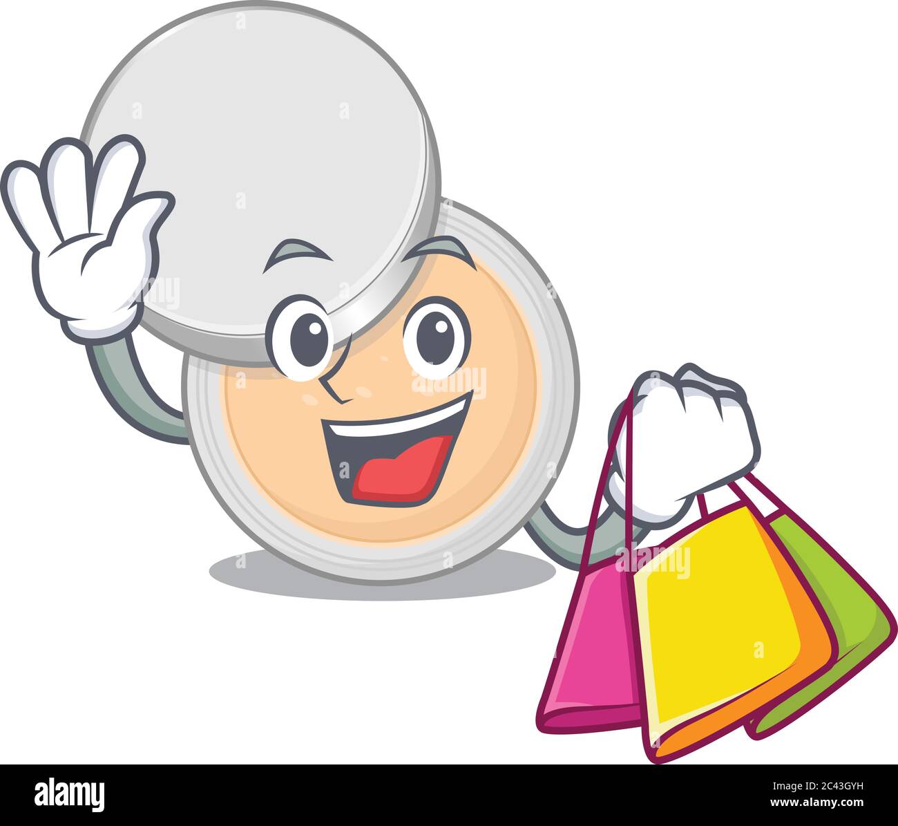 Powder jars Stock Vector Images - Alamy