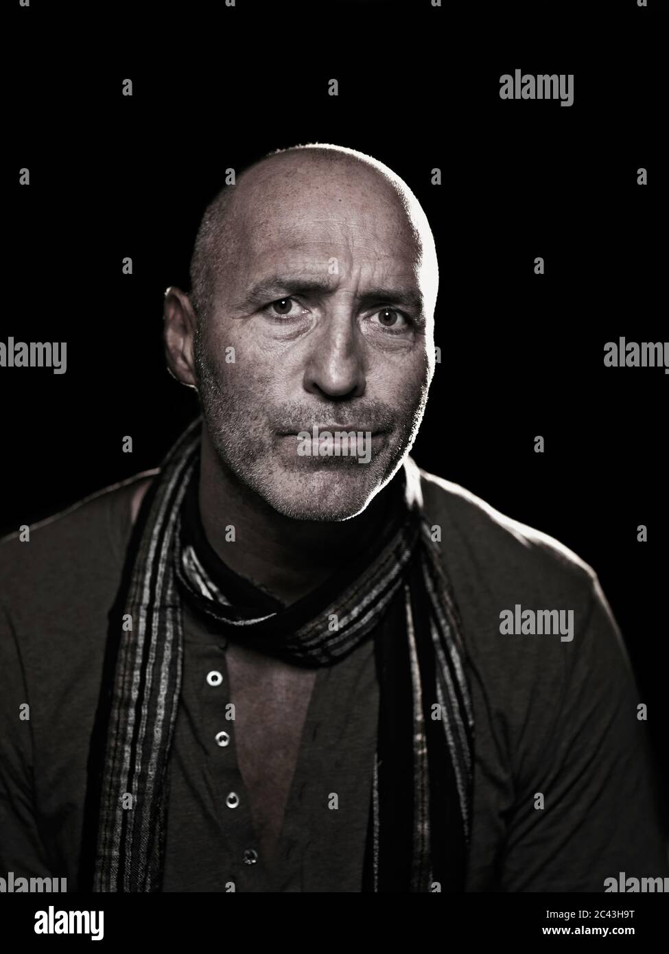 Serious looking man, Munich, Bavaria, Germany Stock Photo - Alamy