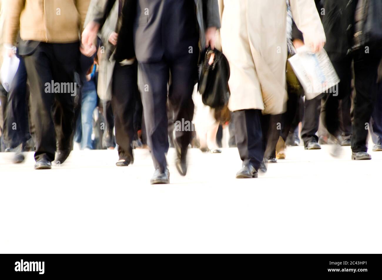 People go to work, London, UK Stock Photo - Alamy