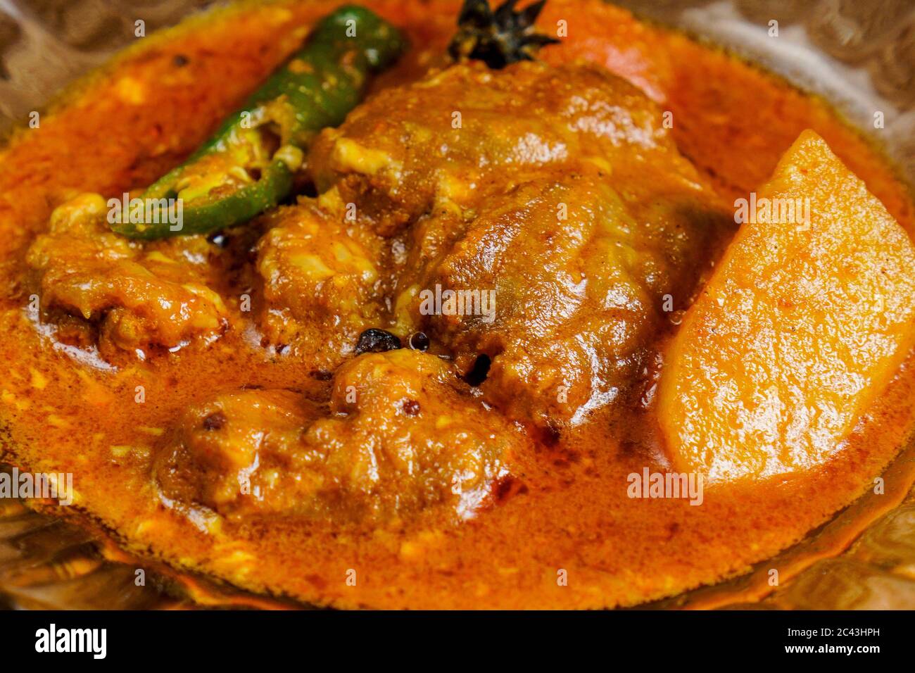 Brain of goat, sheep or lamb is a popular Indian or pakistani dish ...