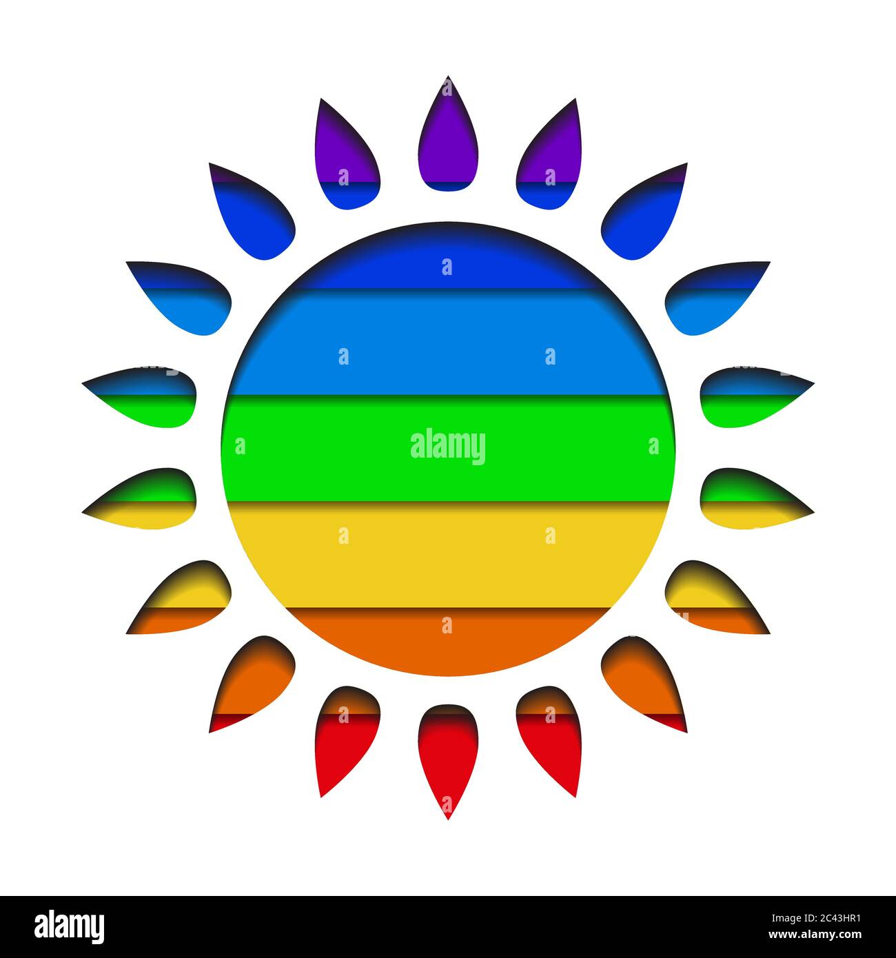 Pride month logos hi-res stock photography and images - Alamy