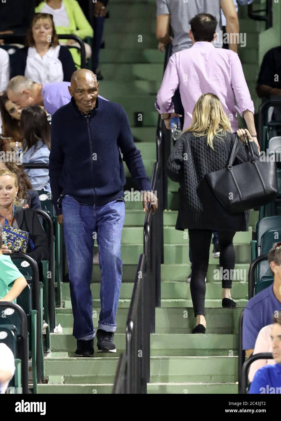 KEY BISCAYNE, FL - MARCH 27: Richard Williams, Lakeisha Graham, Dylan ...