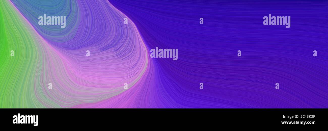 colorful vibrant creative waves graphic with elegant curvy swirl waves ...