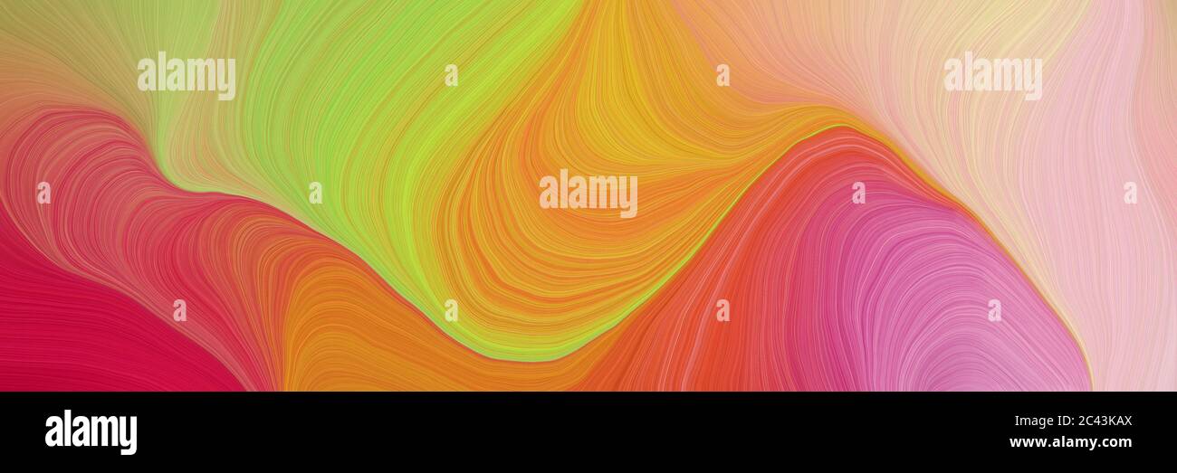 colorful vibrant creative waves graphic with contemporary waves design ...