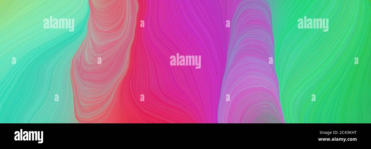 colorful vibrant abstract art waves graphic with curvy background ...