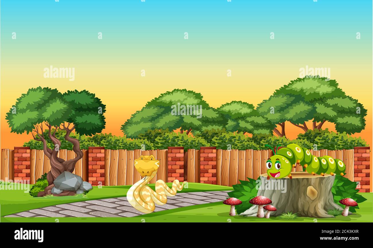 Animals eat animals Stock Vector Images - Alamy