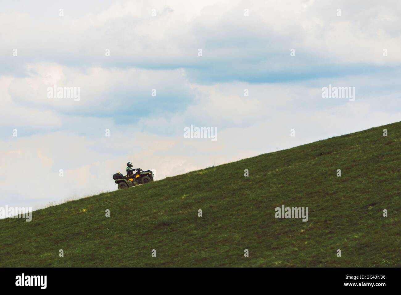 People riding terrain vehicles hi-res stock photography and images - Alamy