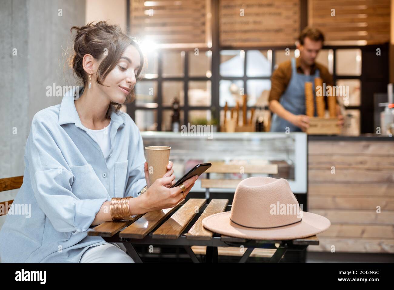 Customer cafeteria hi-res stock photography and images - Alamy