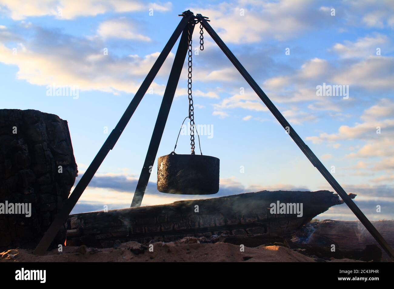 Hanging kettle hi-res stock photography and images - Alamy