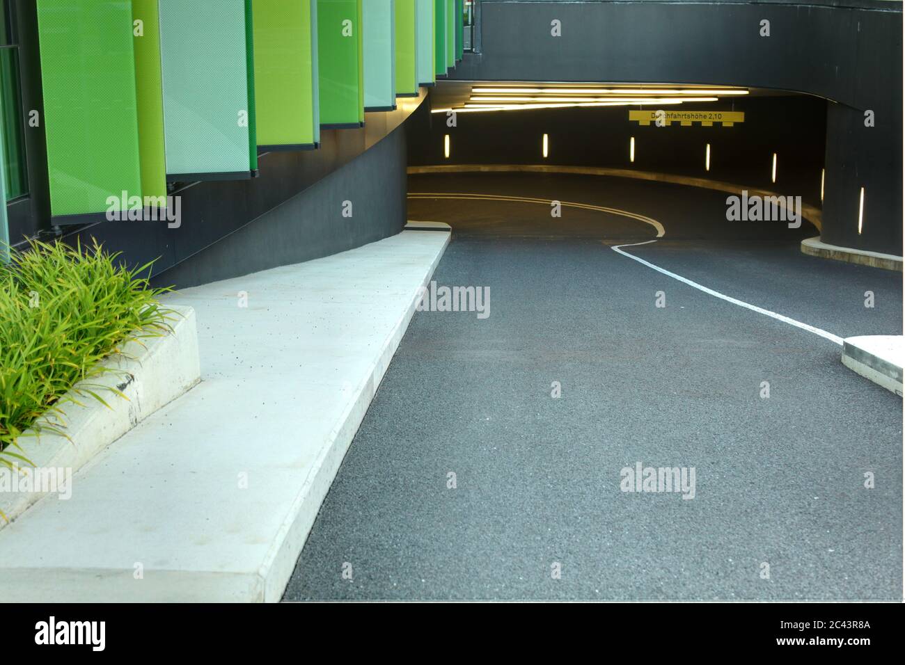 Entry into a road tunnel Stock Photo - Alamy