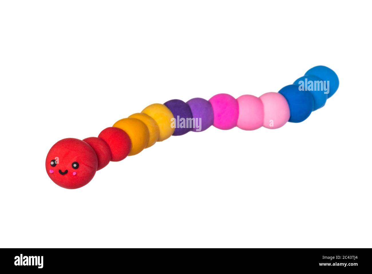 Child Modelling With Plasticine Face High Resolution Stock Photography ...