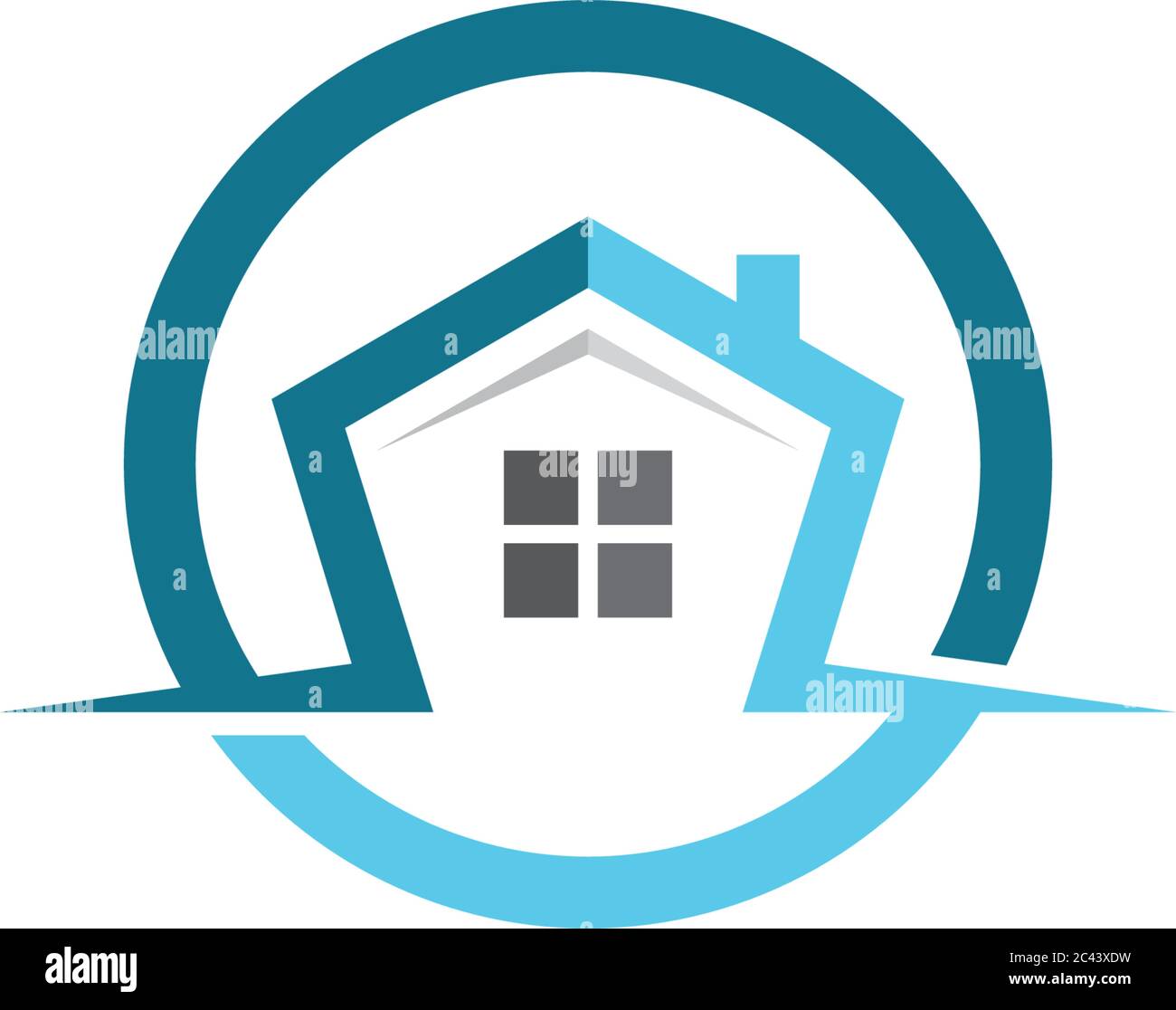 Property logo template vector icon illustration design Stock Vector ...
