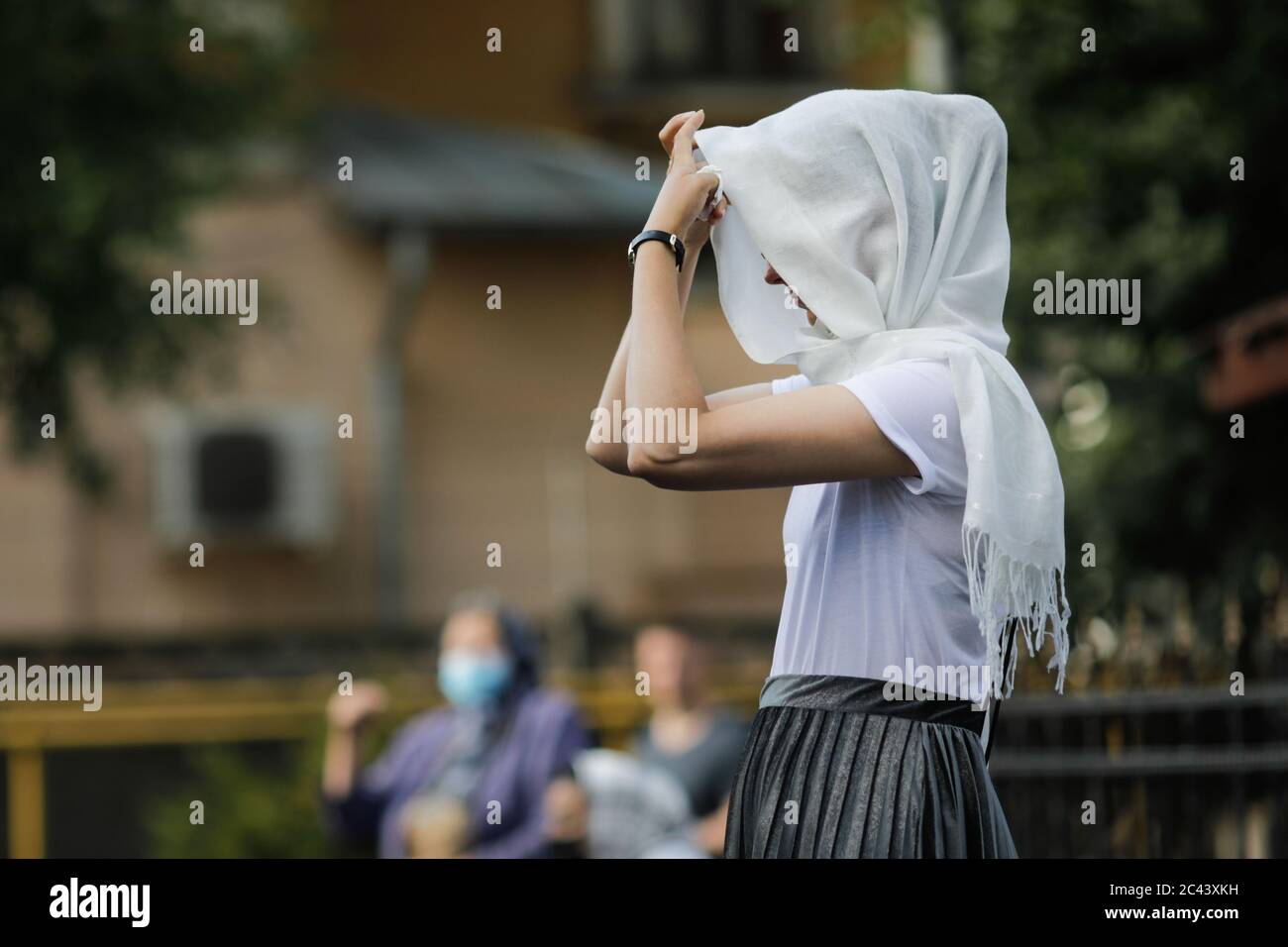 Christian veil hi-res stock photography and images - Alamy