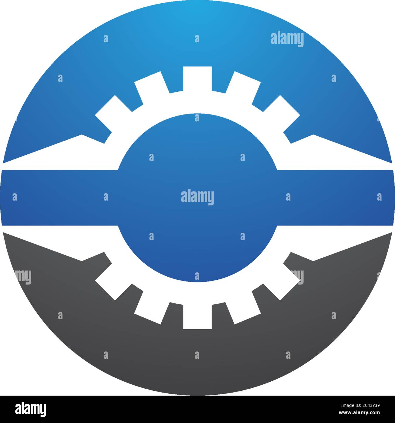 Gear symbol illustration design Stock Vector Image & Art - Alamy
