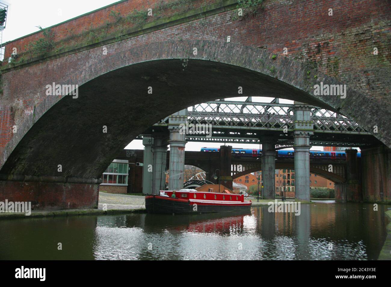 Uk england manchester castlefield railway hi-res stock photography and ...