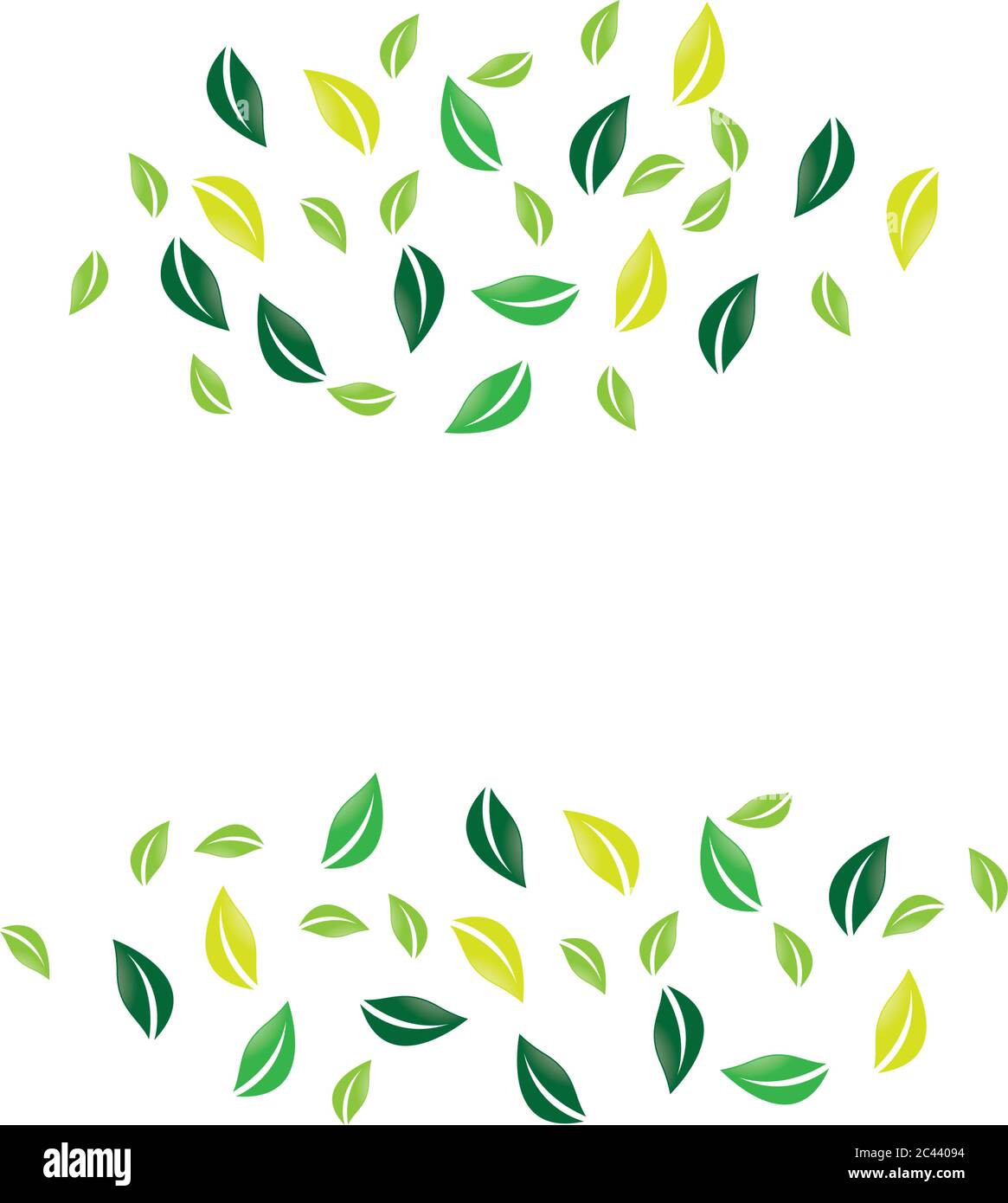 Leaf background symbol vector icon illustration design Stock Vector ...