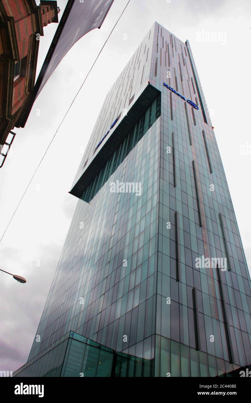Beetham Tower, aka the Hilton Tower, a landmark £150 million ...
