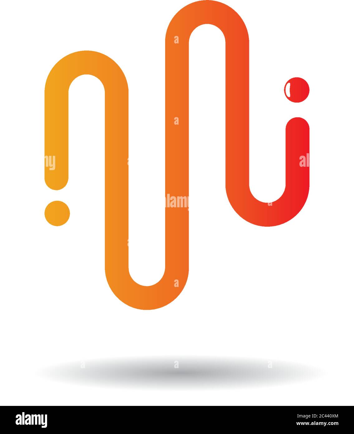 Pulse symbol illustration design Stock Vector Image & Art - Alamy