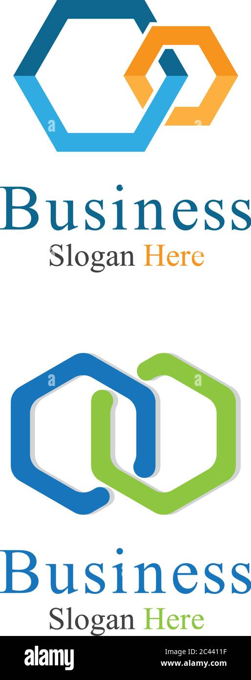 Business corporate abstract unity vector logo design template Stock ...