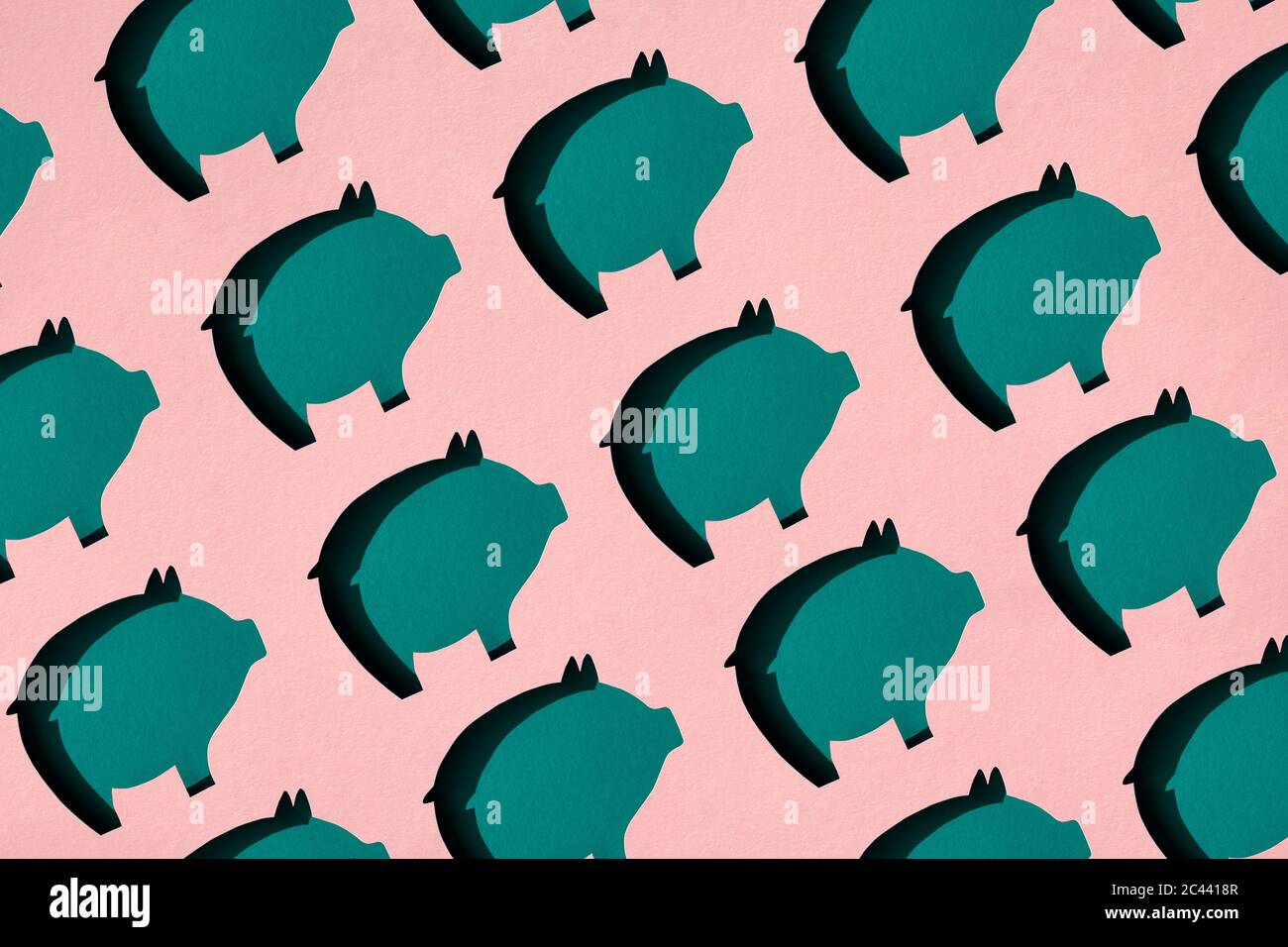 Pig pattern hi-res stock photography and images - Alamy