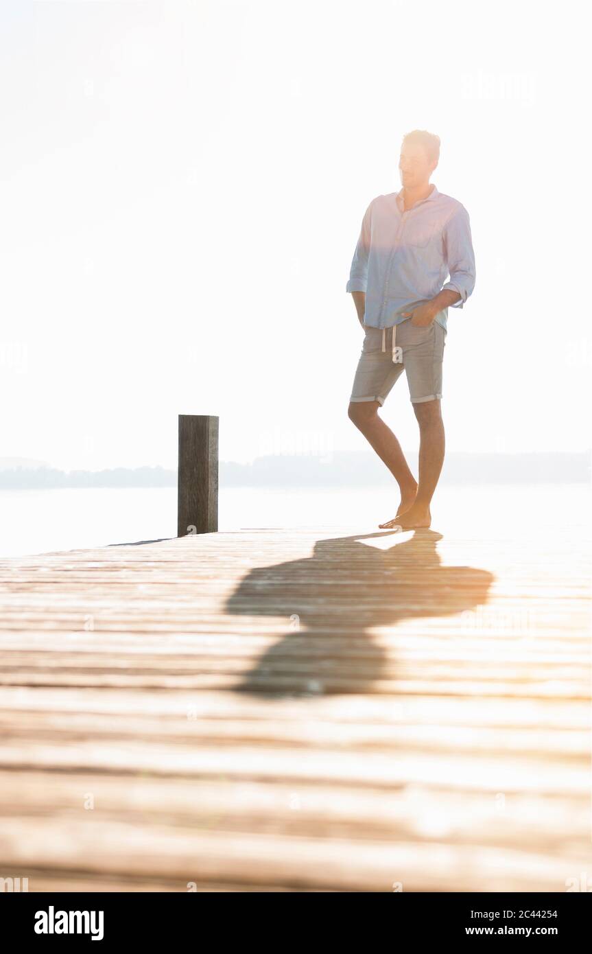 Standing on a jetty hi-res stock photography and images - Alamy