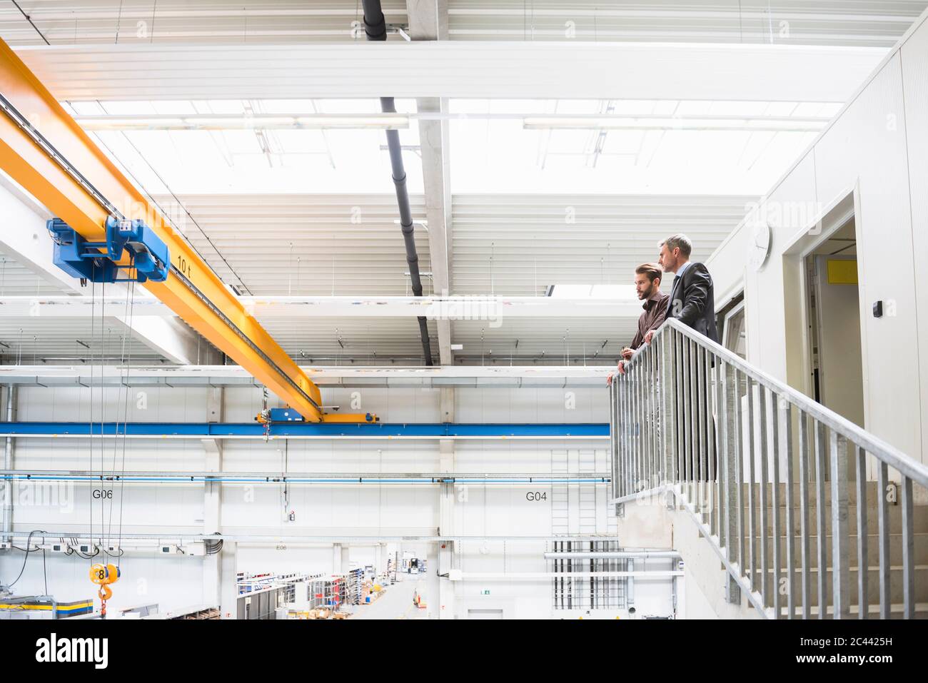 Overview of industrial stairs hi-res stock photography and images - Alamy