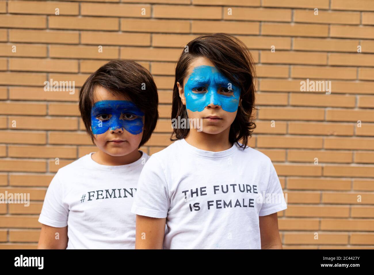 Self portrait with masks hi-res stock photography and images - Alamy