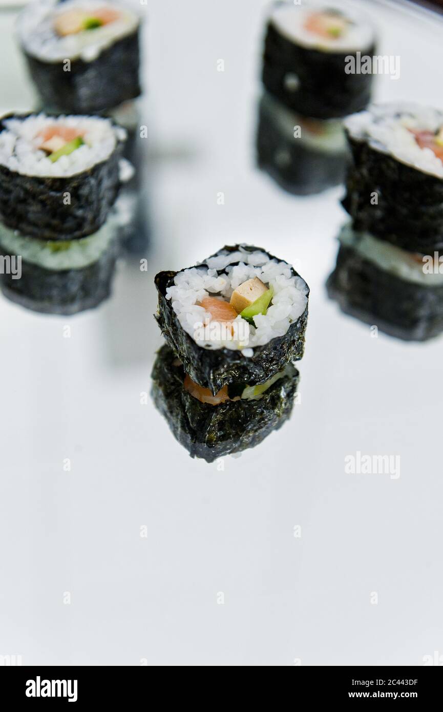 Sushi without fish hi-res stock photography and images - Alamy