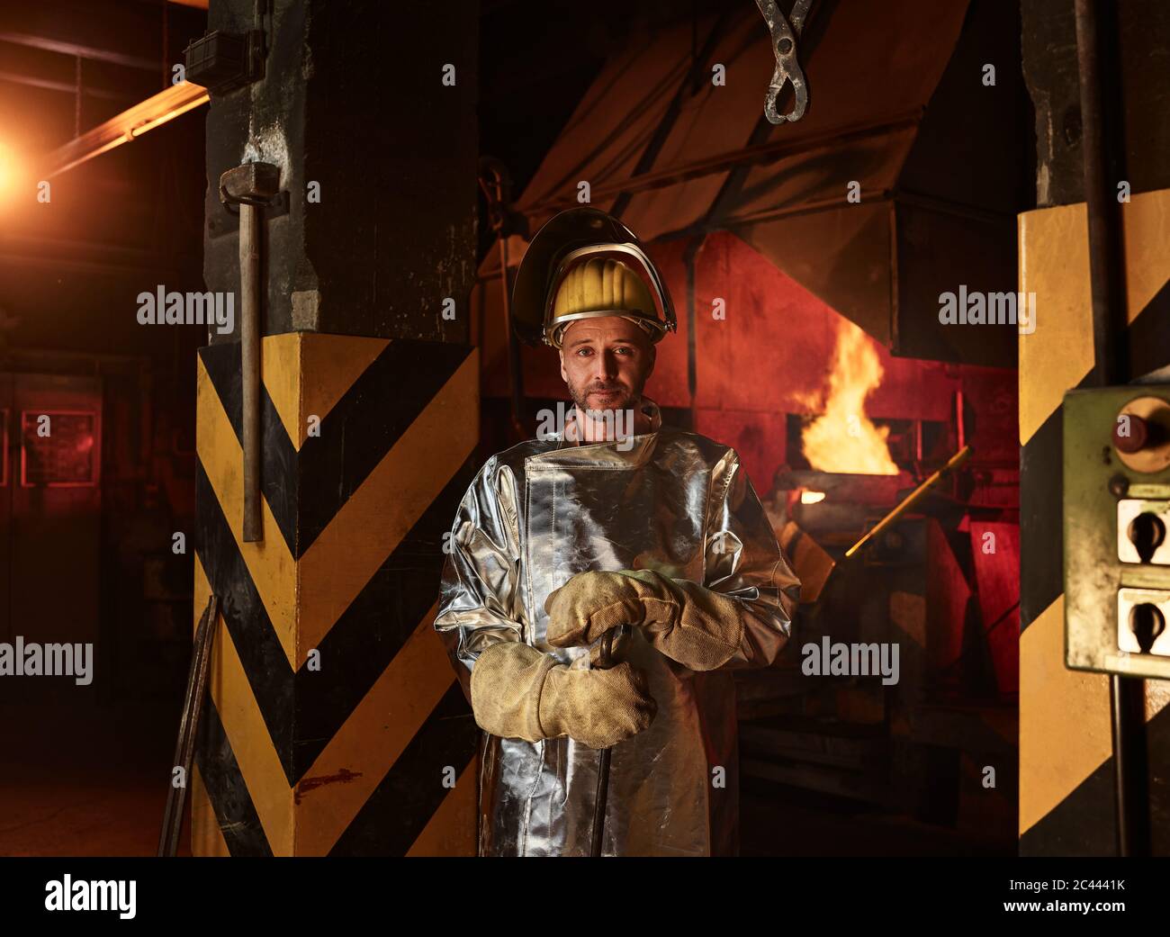 Wearing fire protection equipment hi-res stock photography and images ...