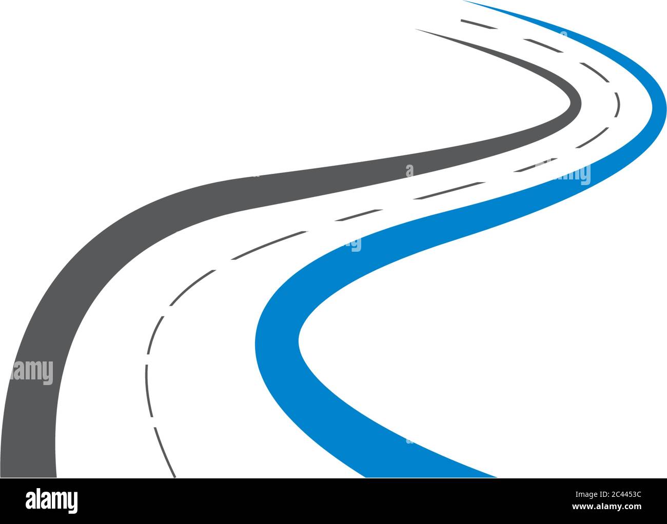 Road symbol illustration logo template Stock Vector Image & Art - Alamy