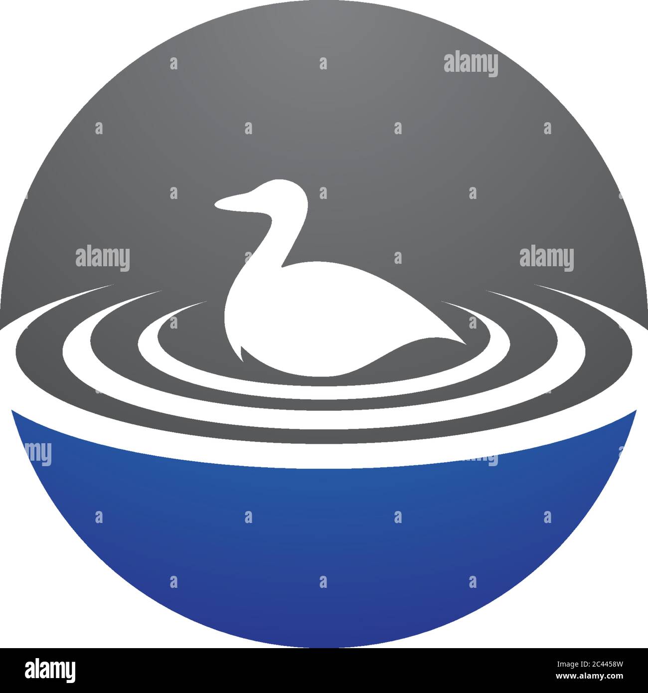 Duck logo template Stock Vector Image & Art - Alamy