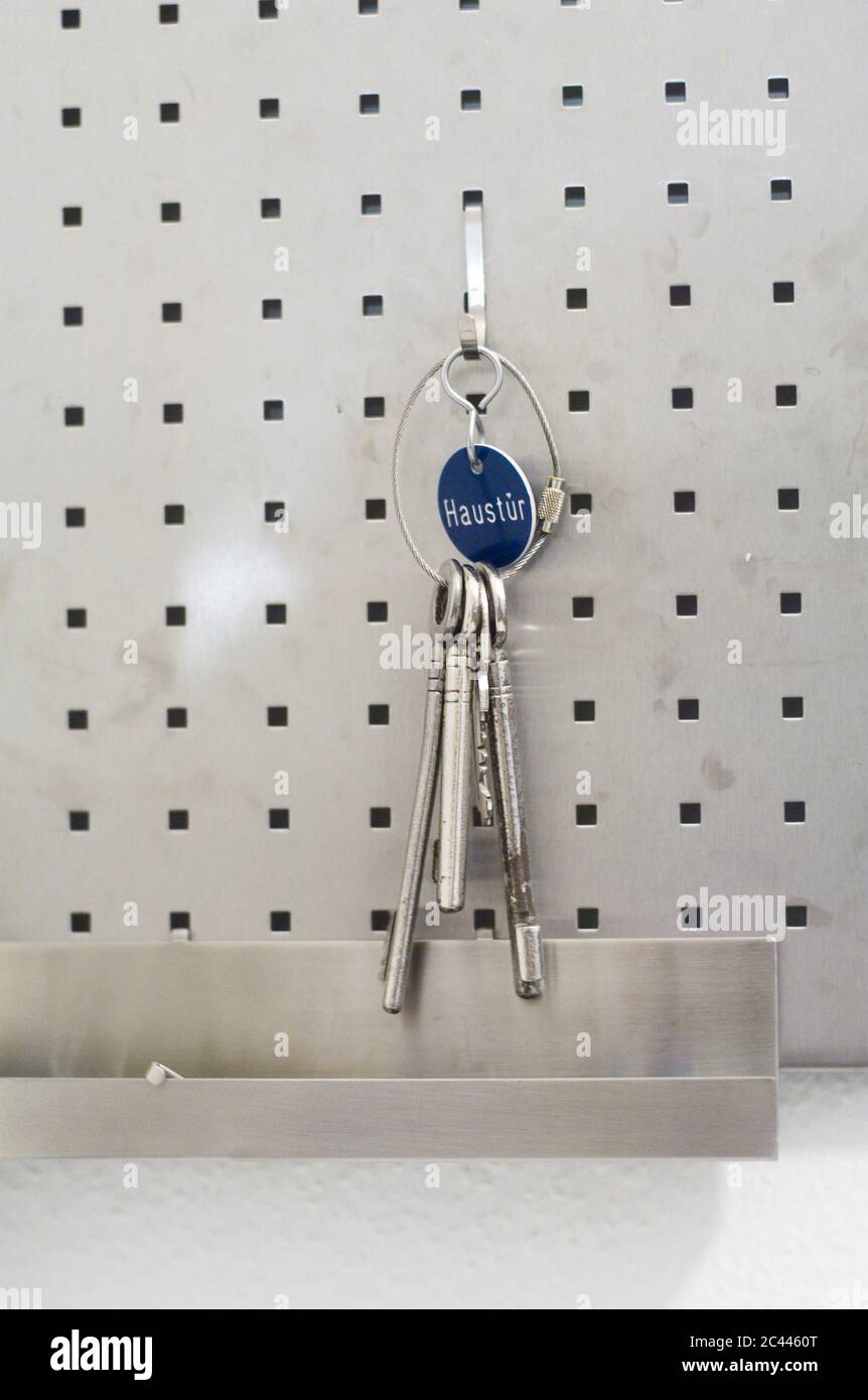 Keychain on hook hi-res stock photography and images - Alamy