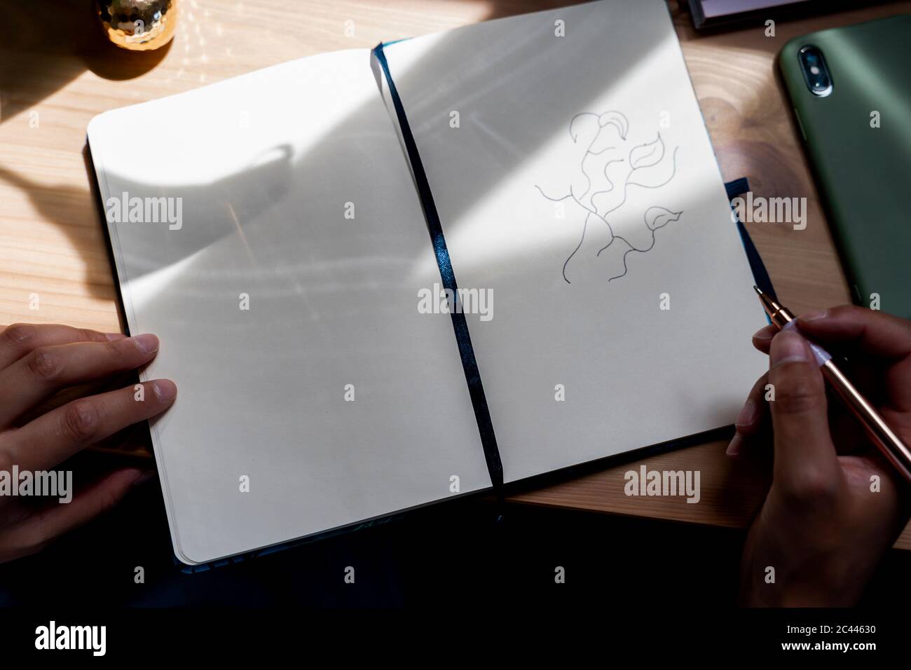 One point perspective drawing hi-res stock photography and images - Alamy