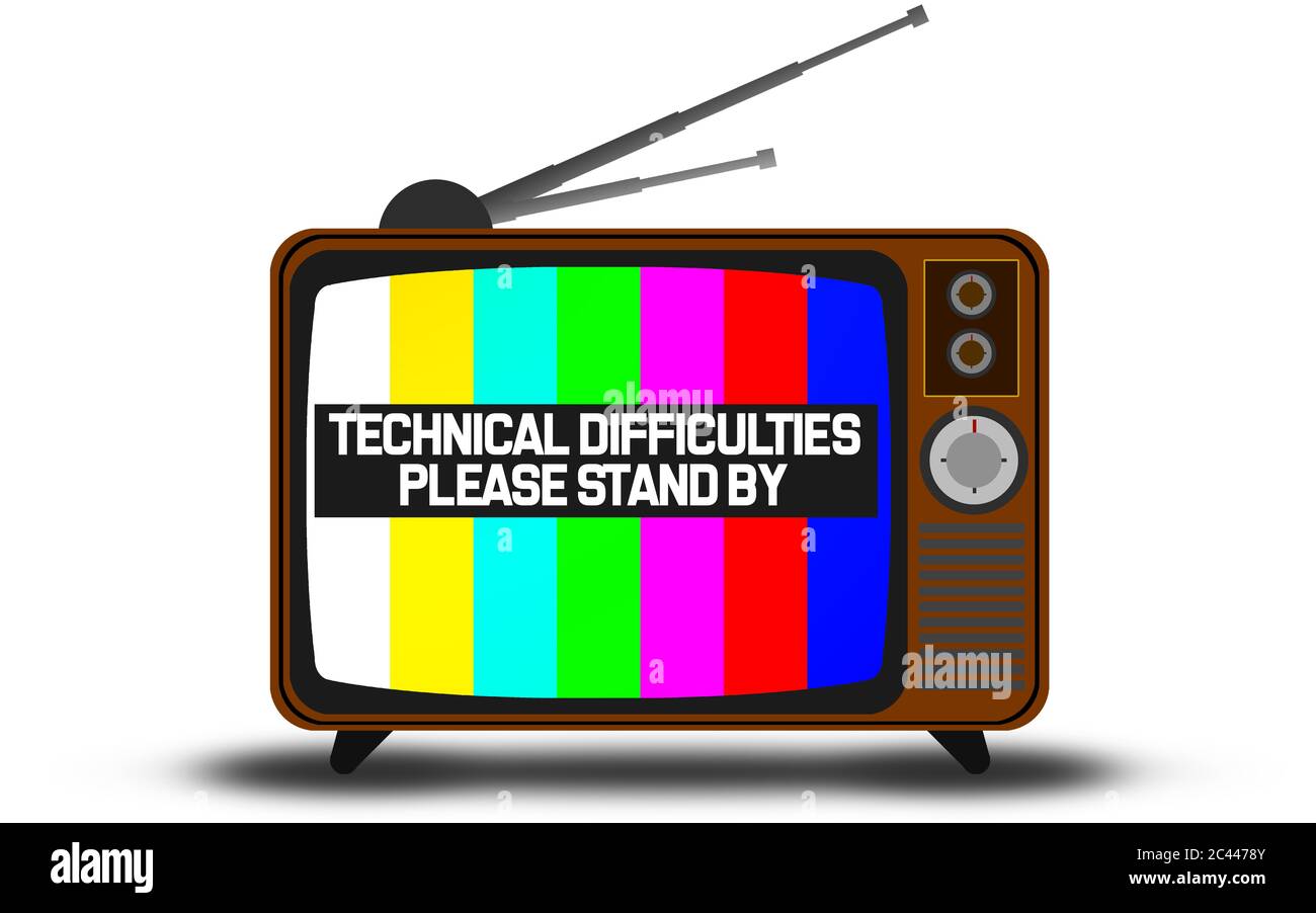 Technical difficulties hi-res stock photography and images - Alamy