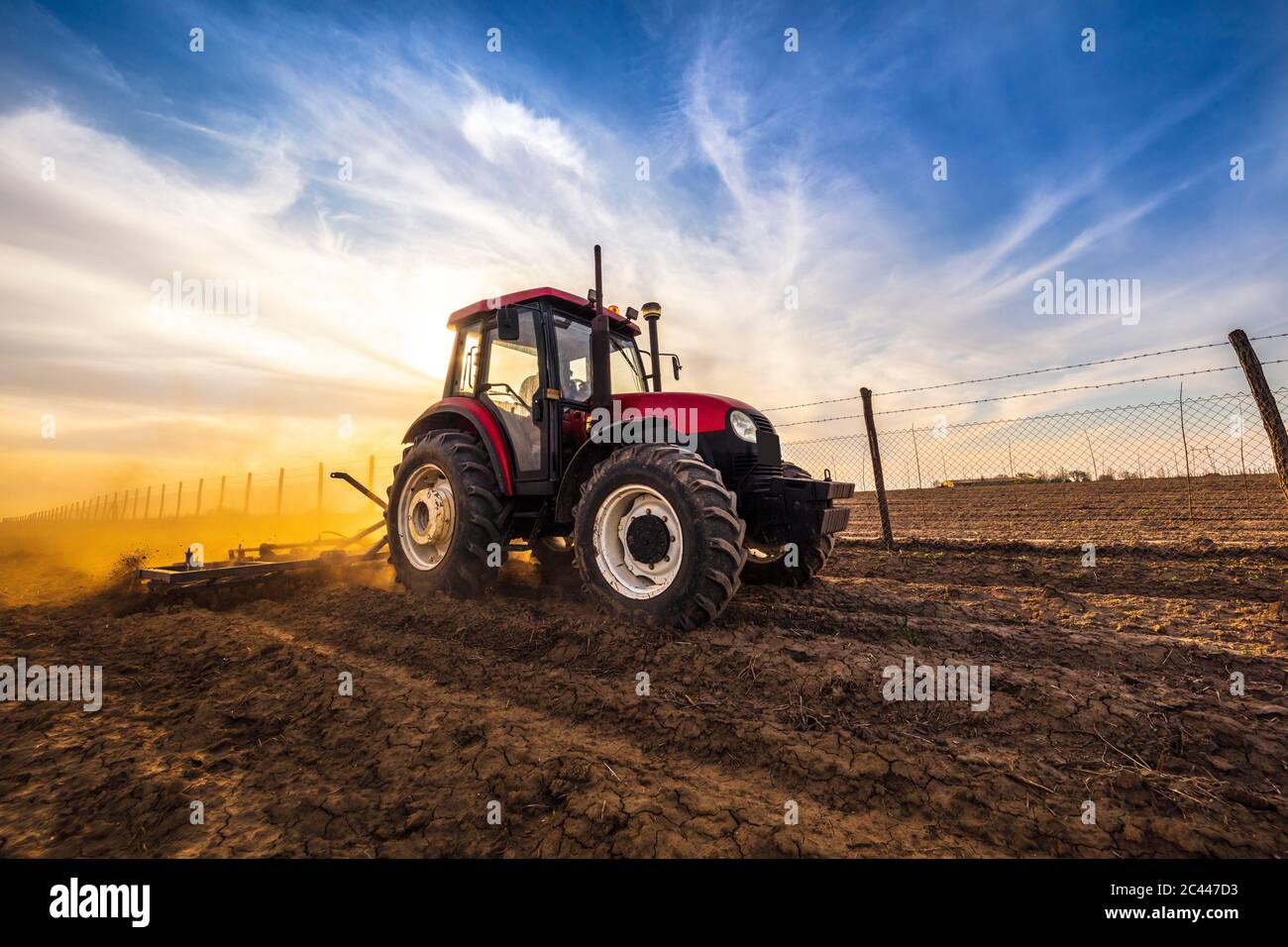 Man tractor hi-res stock photography and images - Alamy