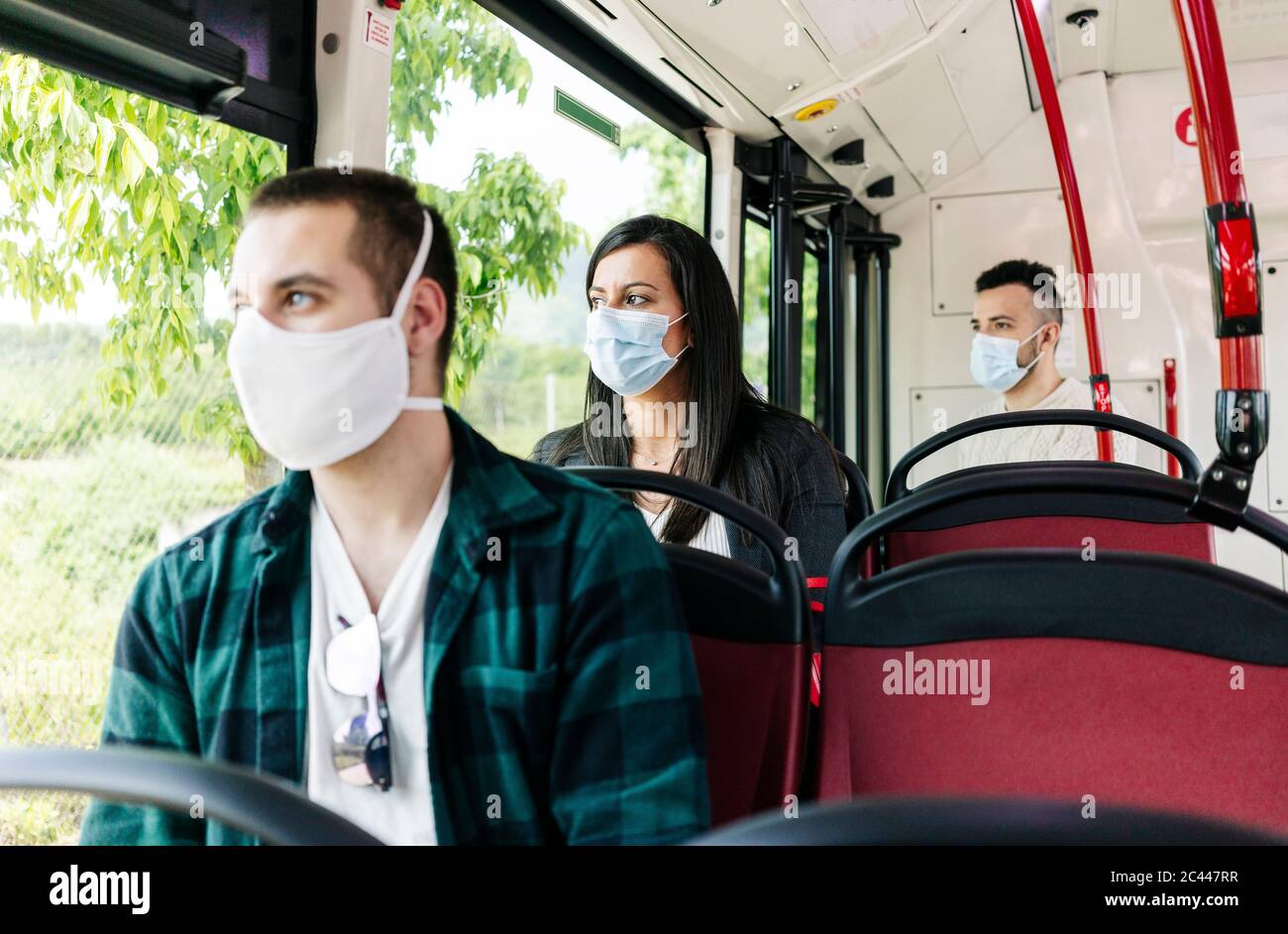Woman sitting bus window bus hi-res stock photography and images - Alamy